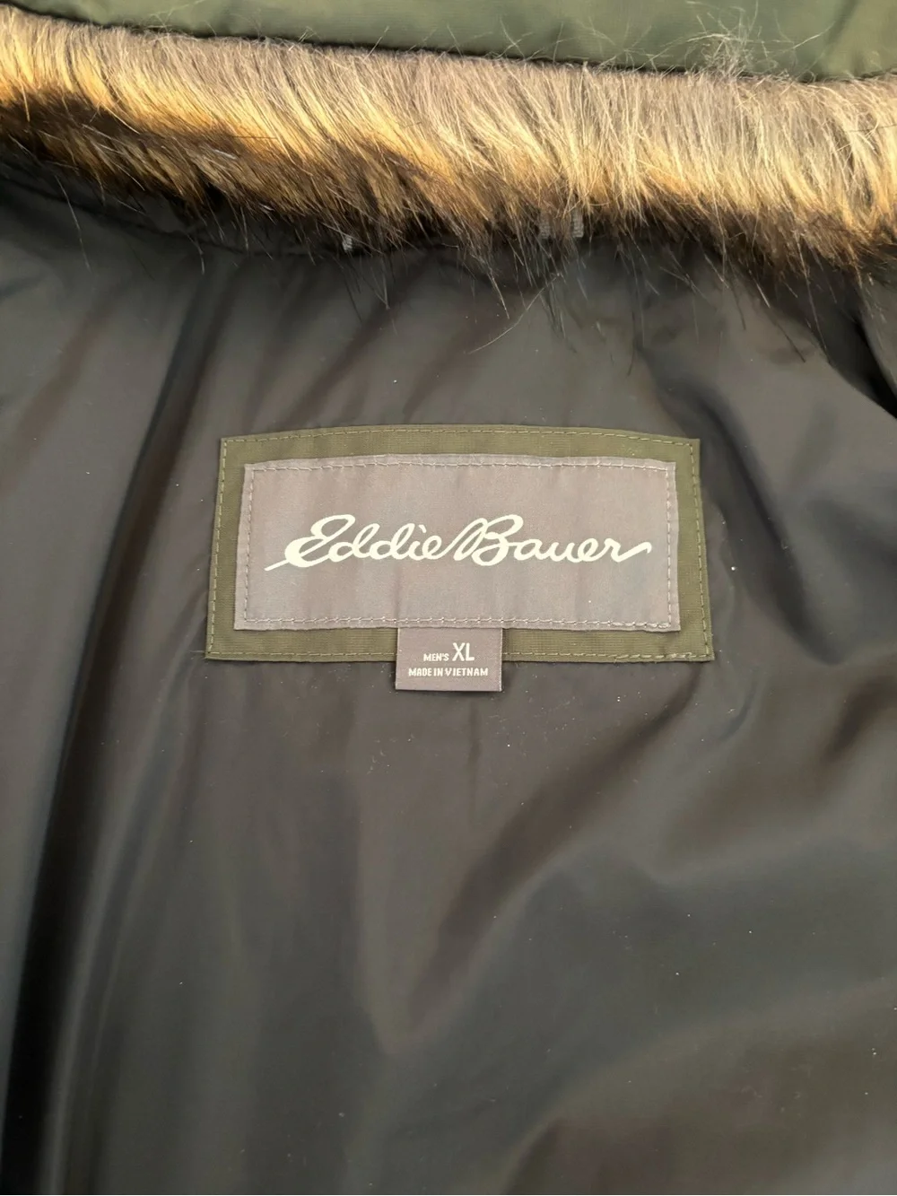 Eddie Bauer | Jackets & Coats | Eddie Bauer Olive Green Jacket With ...